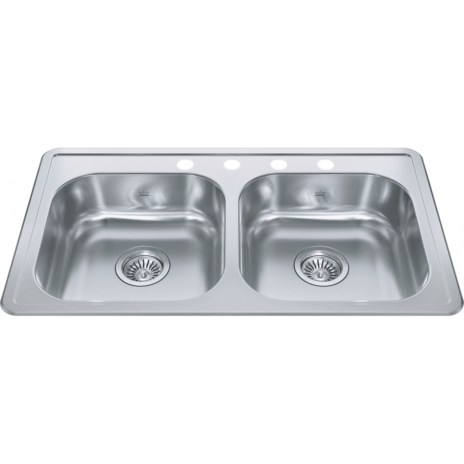 Kindred Creemore Drop In Sink RDLA3319-6-4CB Stainless steel Kitchen Sink