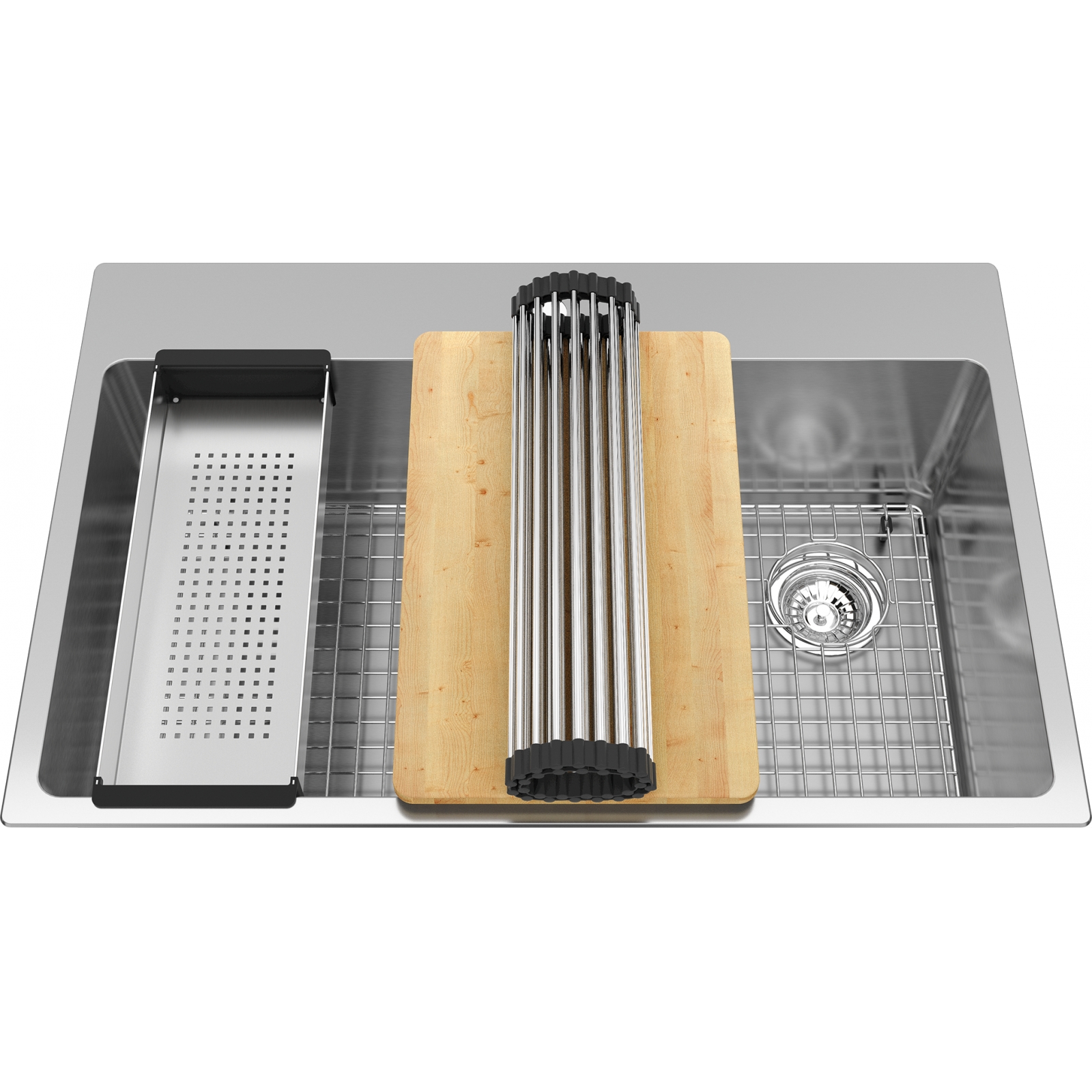 Kindred Brookmore Workstation BSL2233-9-1OW-WKC Stainless steel Kitchen ...