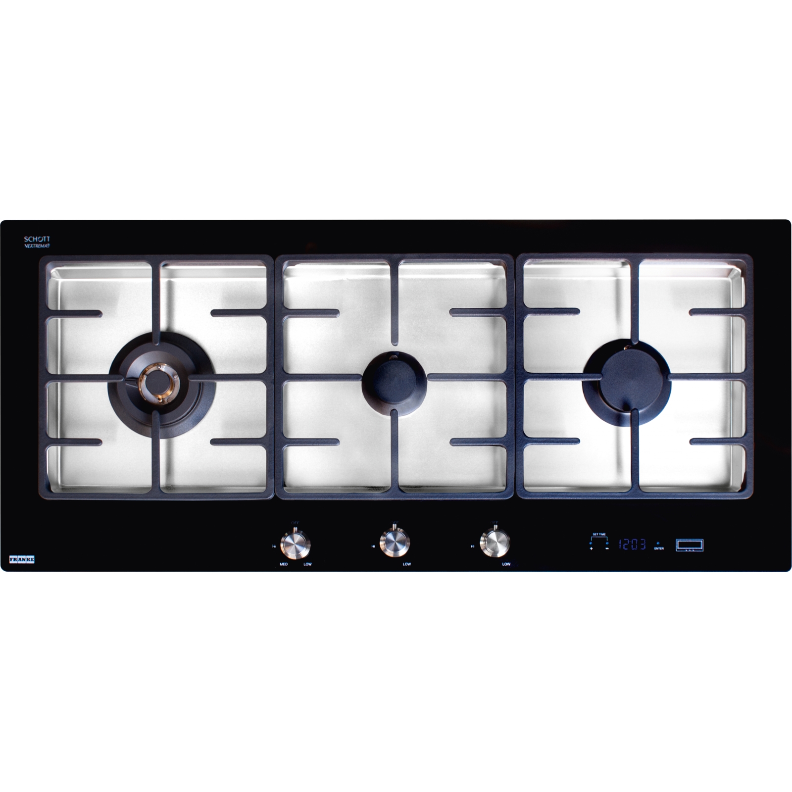 FLG1003B1N 100cm 3 Burner Gas Cooktop