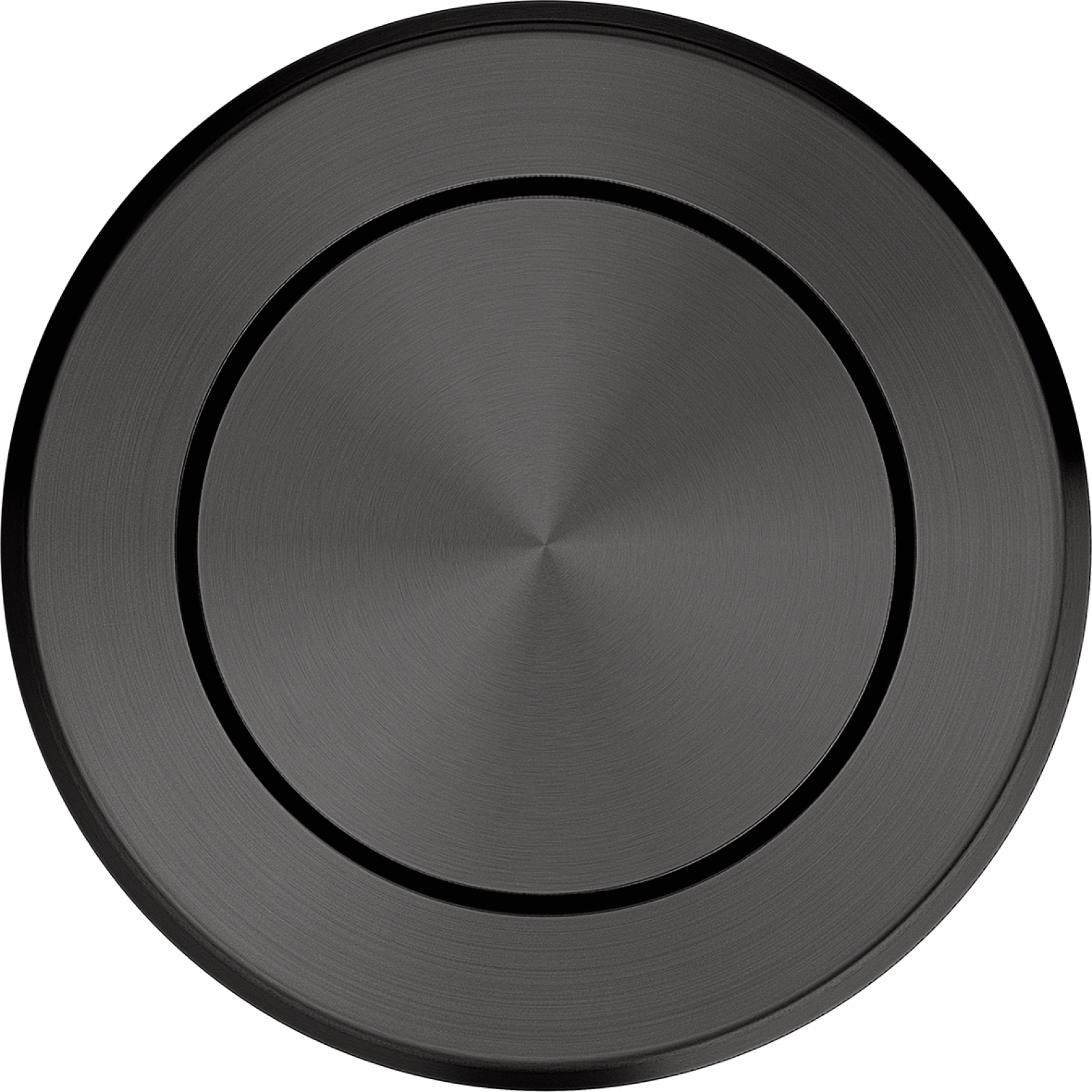 Push Knob Round Anthracite