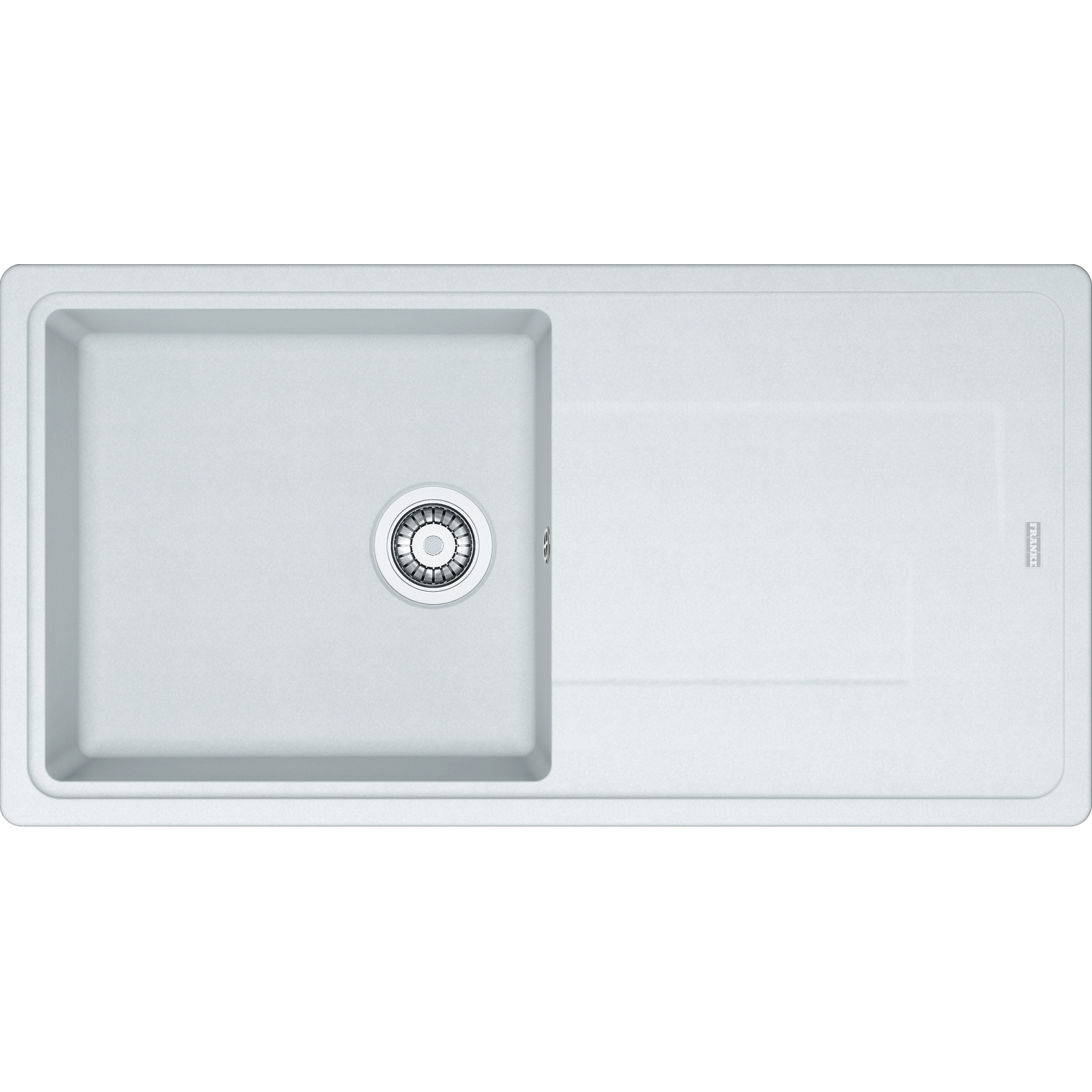 Kitchen Sink Titan TTD 611-97 Arctic White Coated SMC