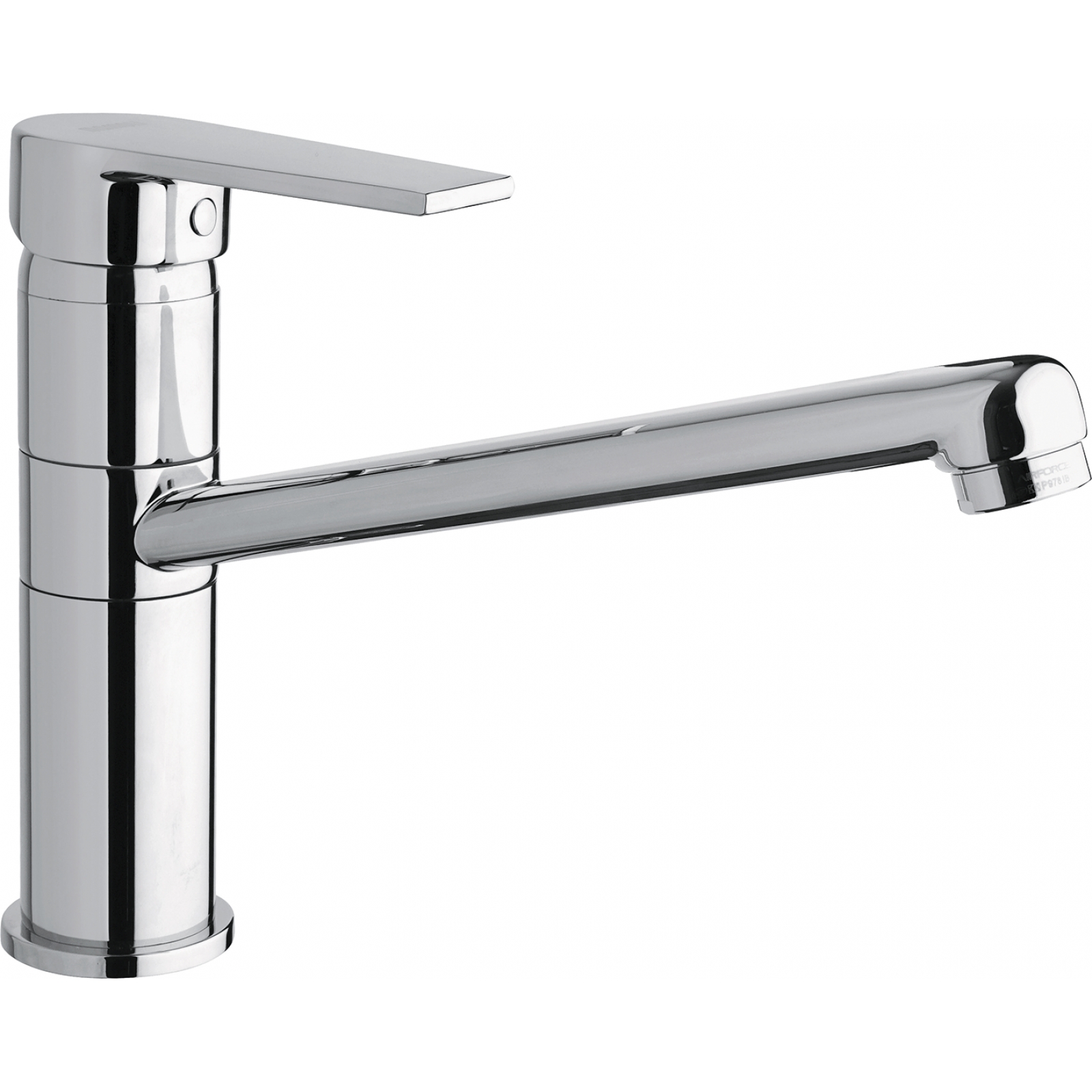Kitchen Tap Logos Top Lever Chrome - Brass