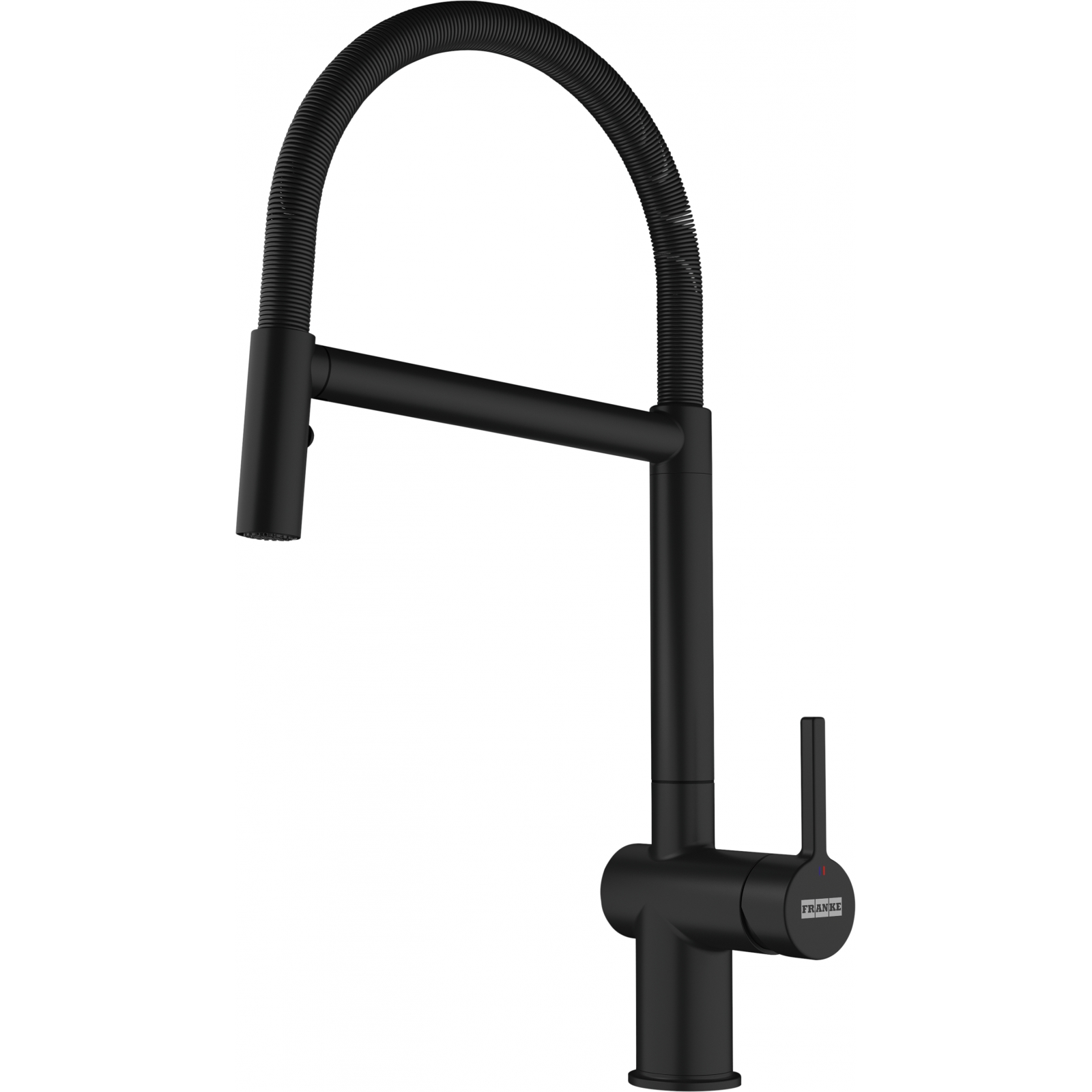 Kitchen Tap Active Semi-Pro Matt Black - Brass