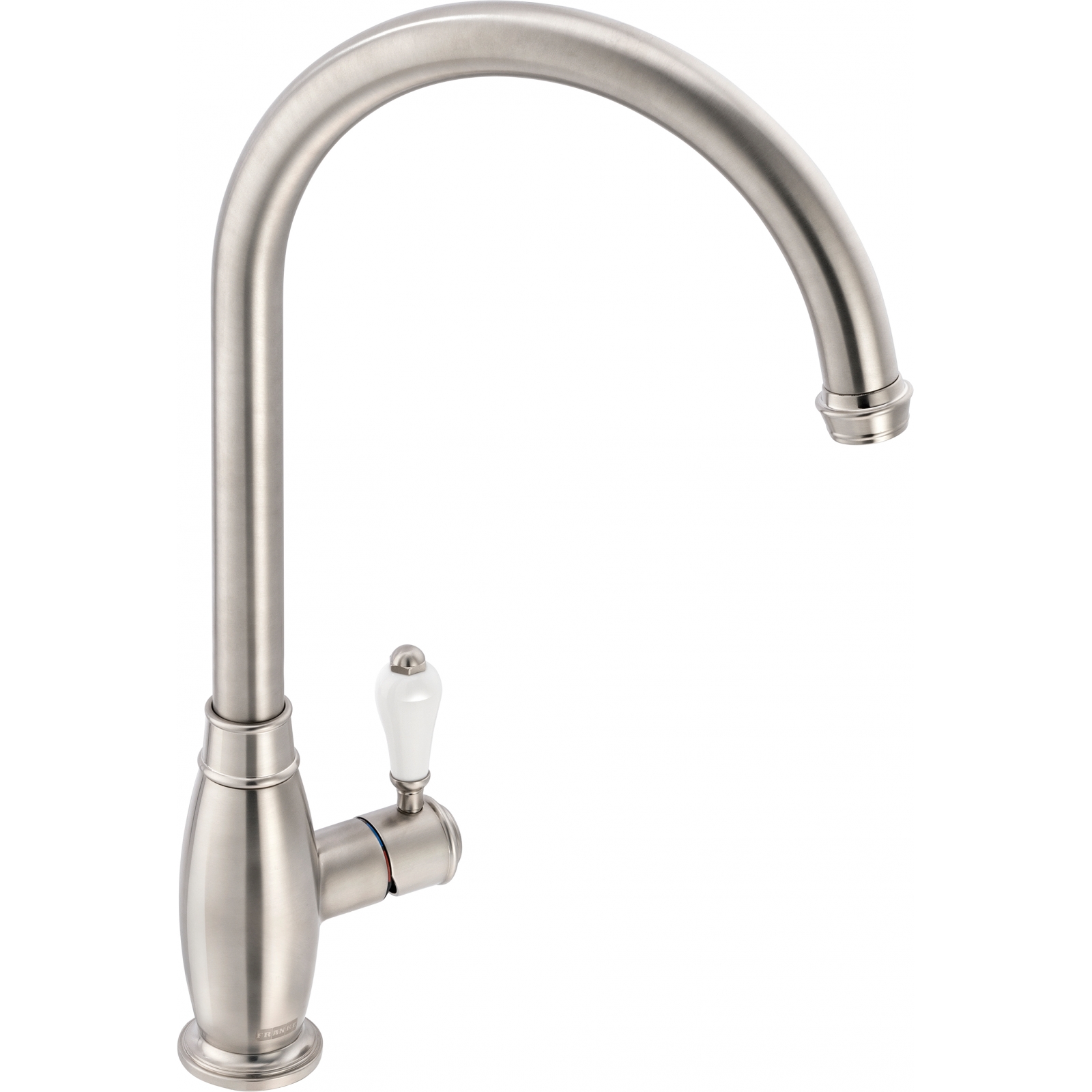 Kitchen Tap Gloriana Classic Side Lever Decor Steel - Brass