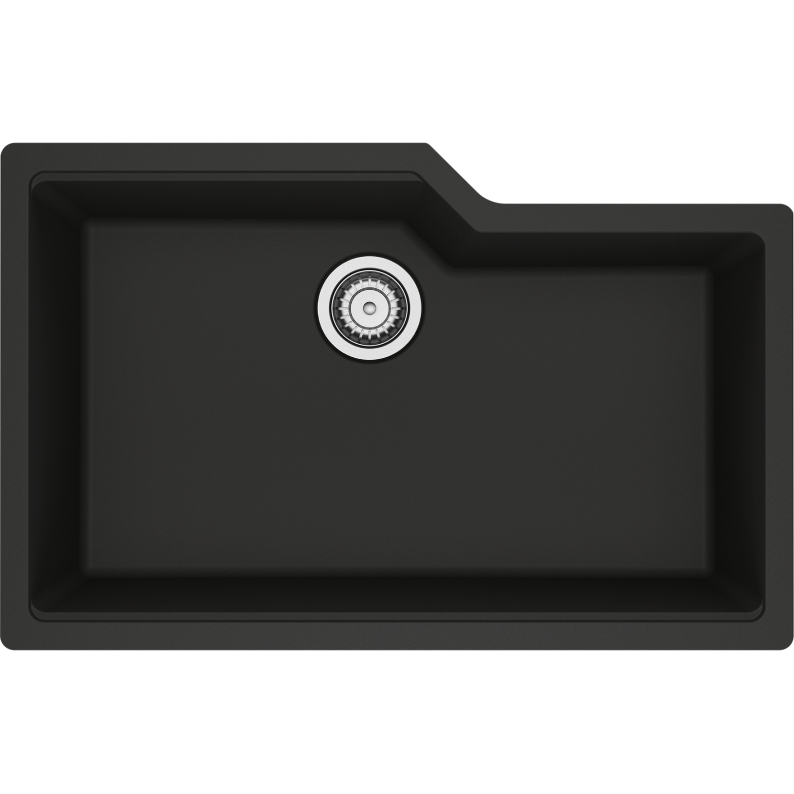 Kindred Urban Undermount Sink - MGS2031U-9MBKN Fragranite Kitchen Sink