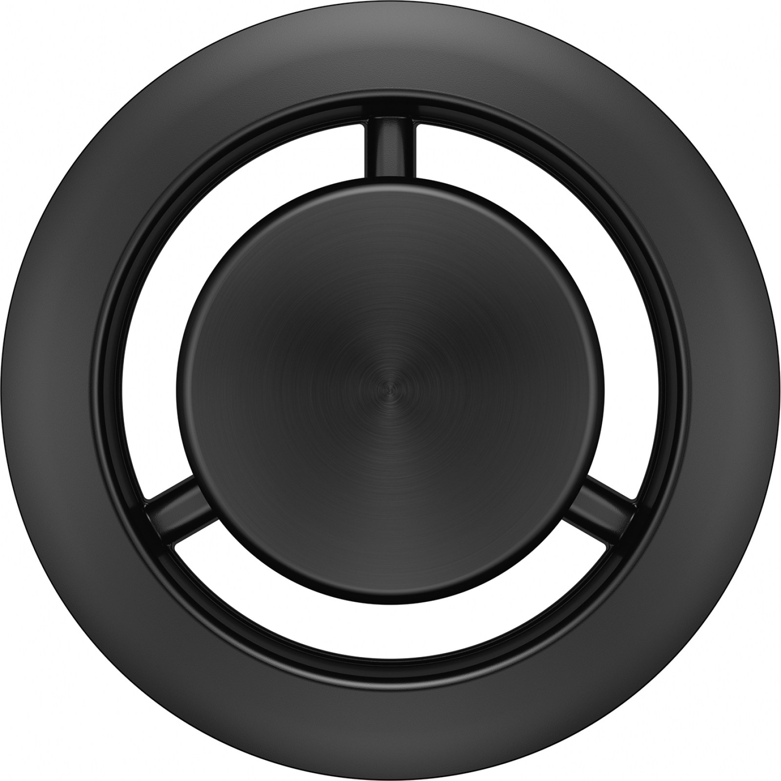 Round Ceramic PVD o'flow BFK Anthracite