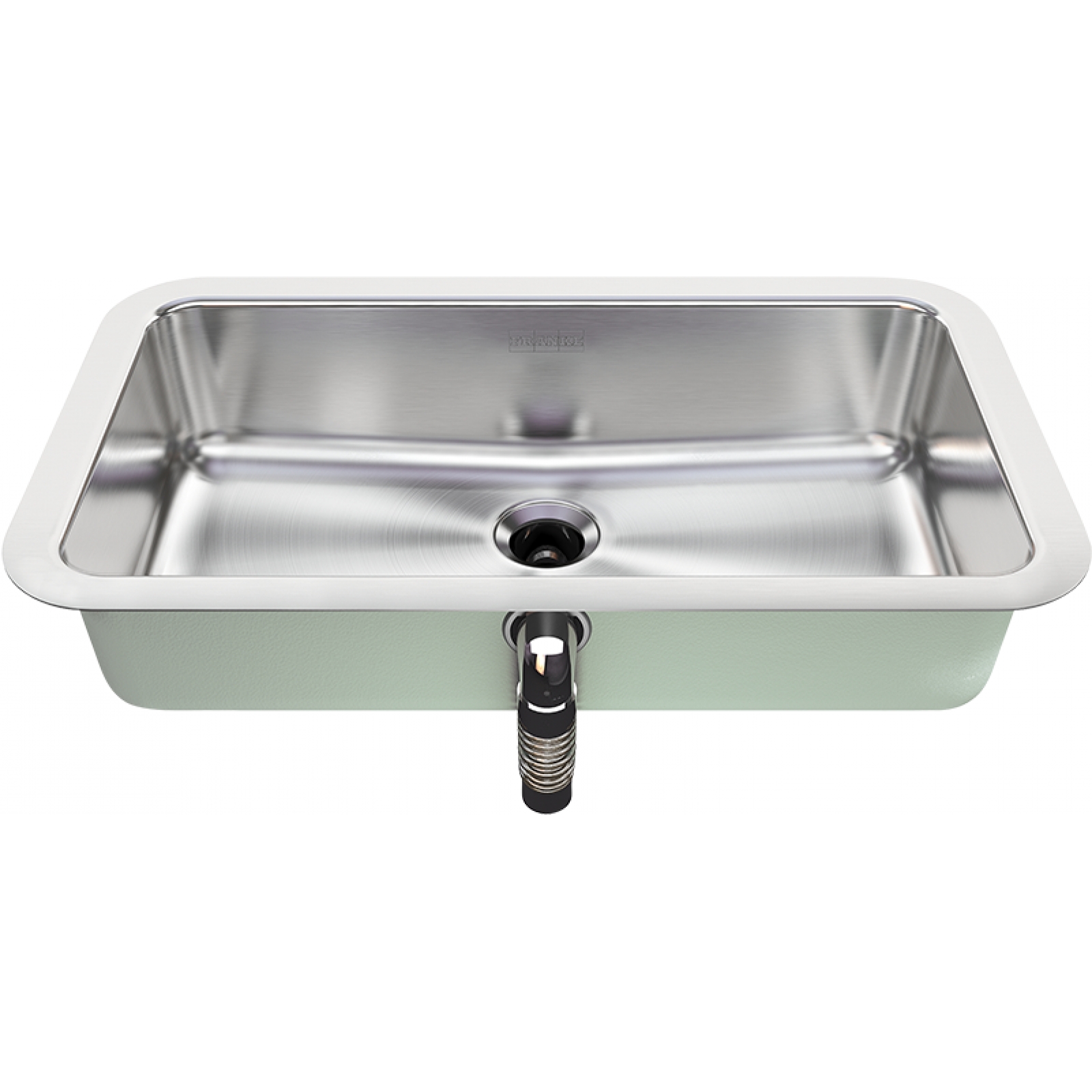 OWB1119U-5 Vanity undermount, overflow