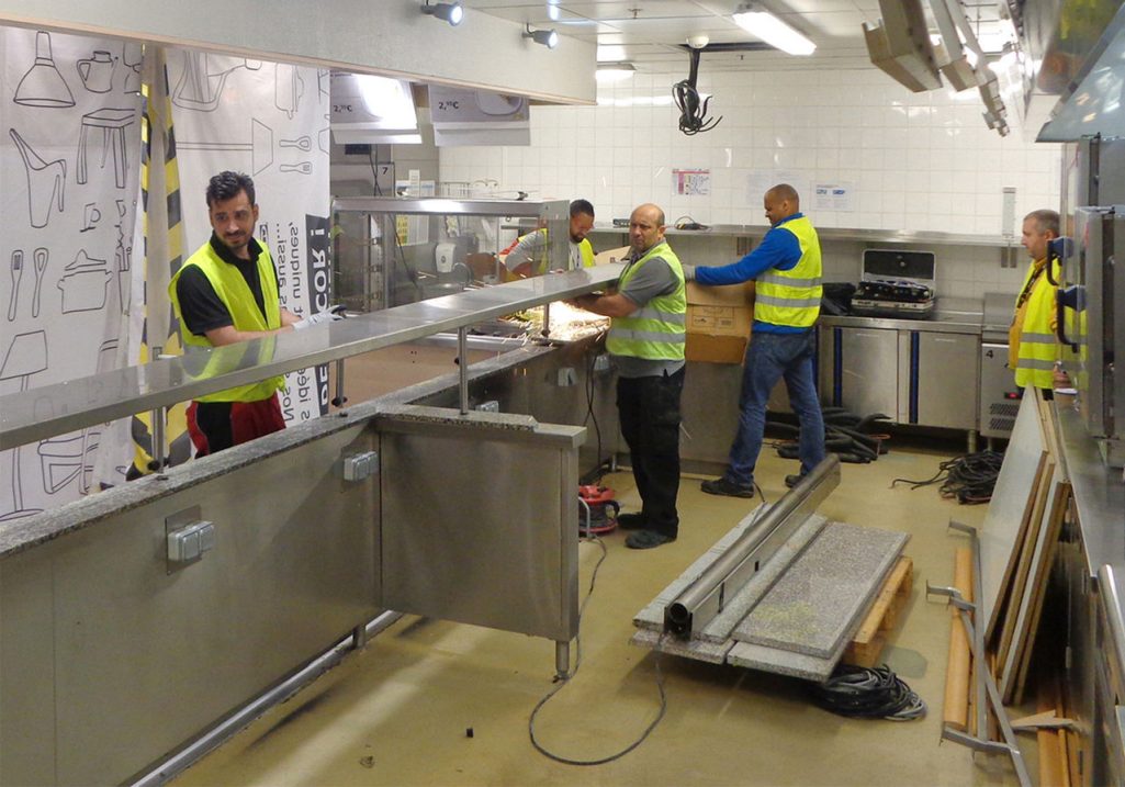Franke project management support for foodservices